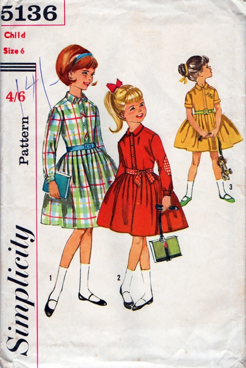 Simplicity 5136 A | Vintage Sewing Patterns | Fandom
