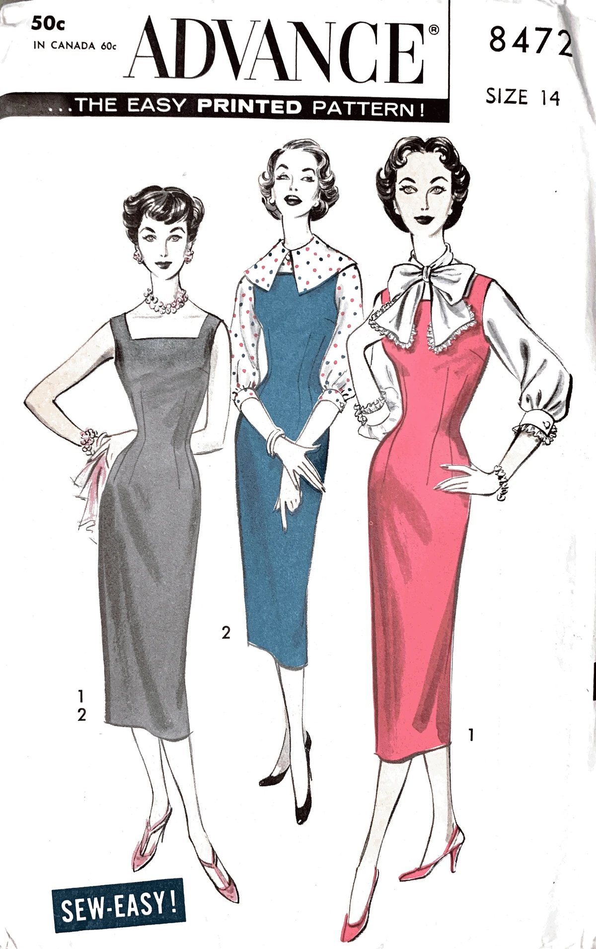 Advance 8472 | Vintage Sewing Patterns | Fandom
