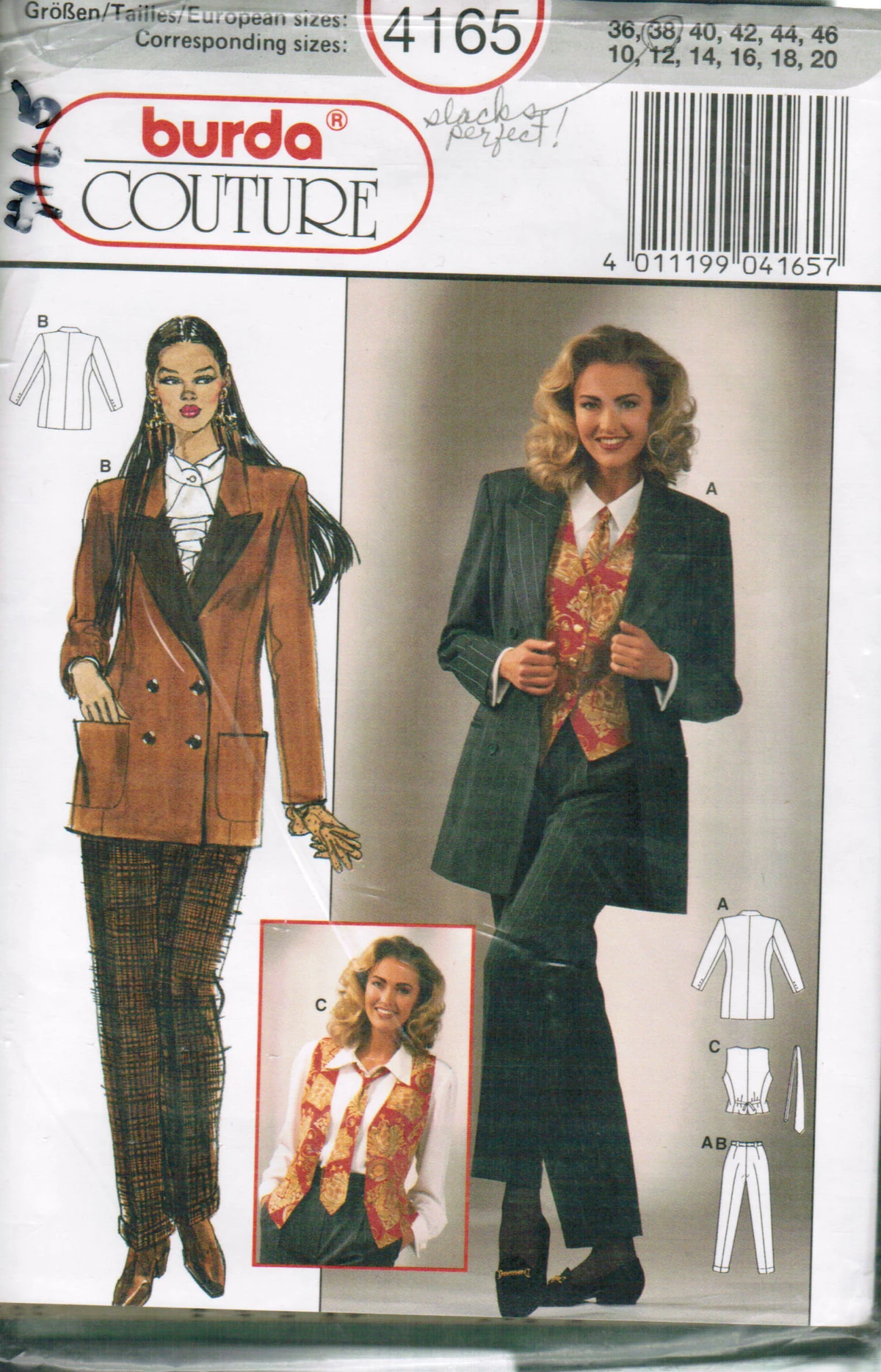 Burda 4165 | Vintage Sewing Patterns | Fandom