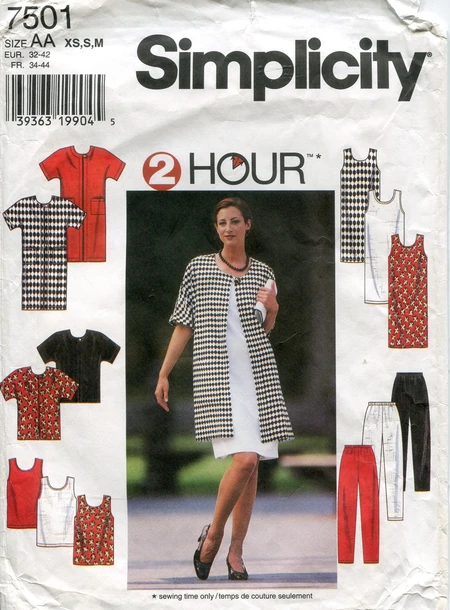 Simplicity 7501 C | Vintage Sewing Patterns | Fandom