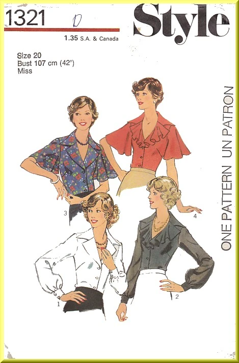 Style 1321 | Vintage Sewing Patterns | Fandom