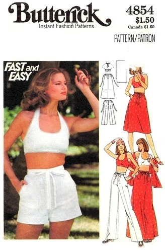 Butterick 4854 | Vintage Sewing Patterns | Fandom