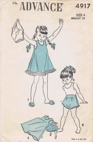 Advance 4917 | Vintage Sewing Patterns | Fandom