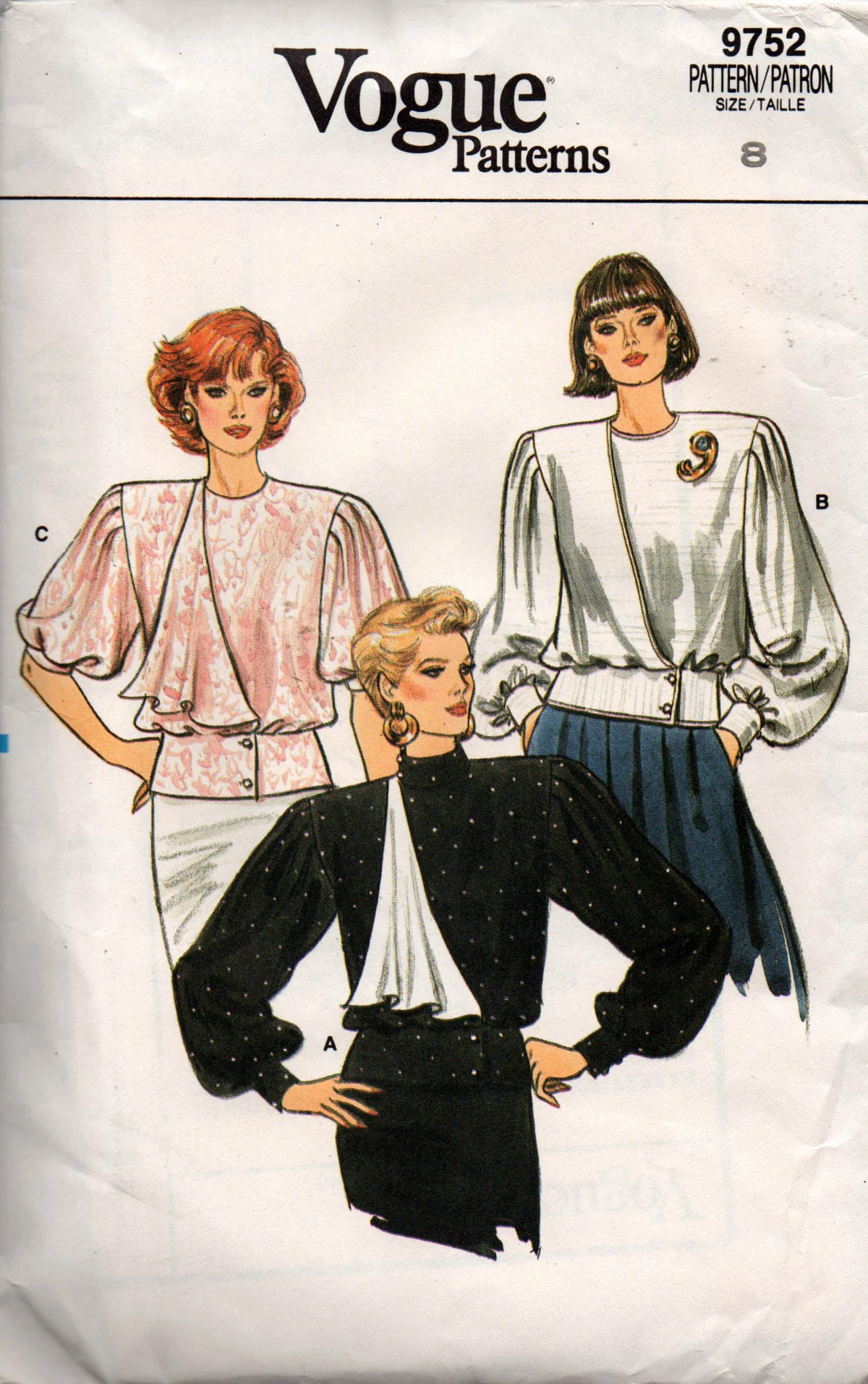 Vogue 9752 B | Vintage Sewing Patterns | Fandom