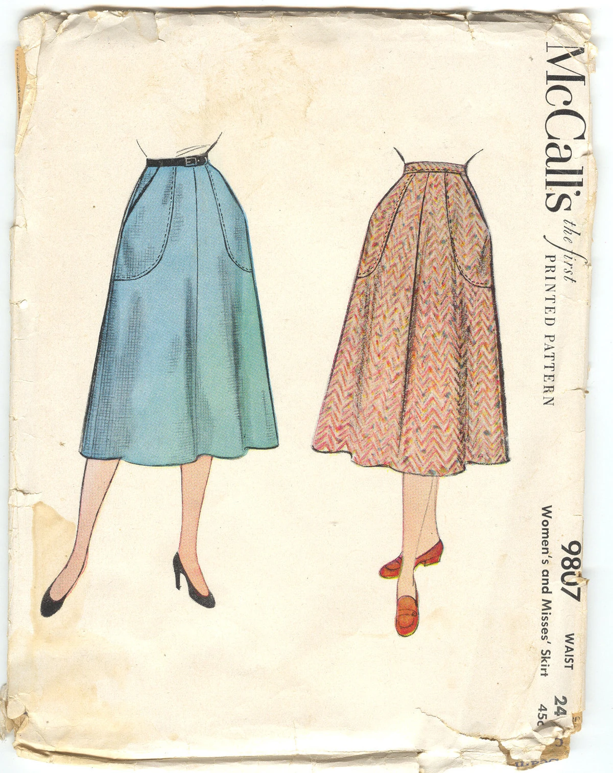 McCall's 9807 | Vintage Sewing Patterns | Fandom