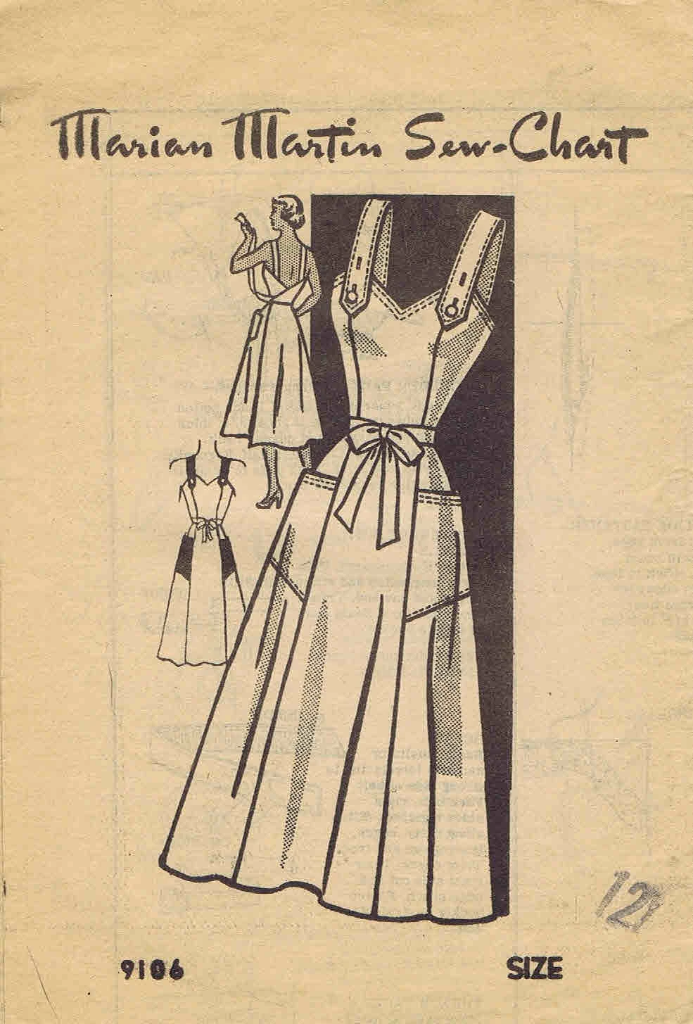 Marian Martin 9106 B | Vintage Sewing Patterns | Fandom