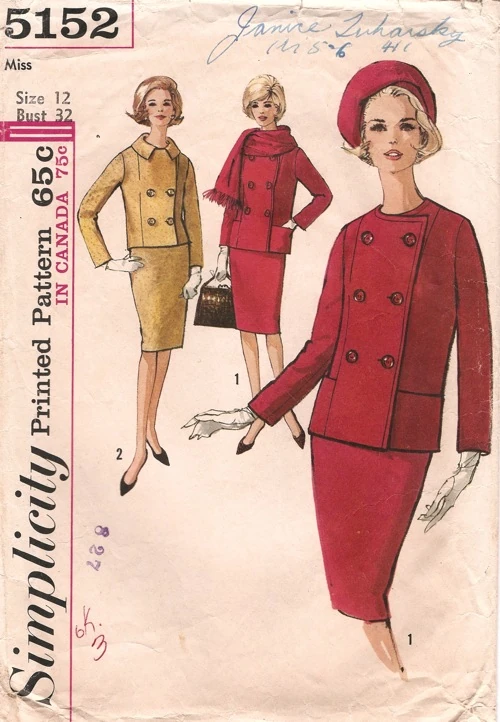 Simplicity 5152 A | Vintage Sewing Patterns | Fandom