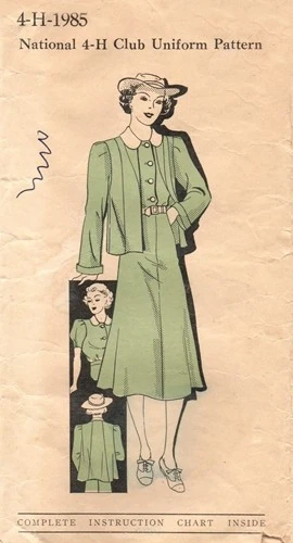 National 4-H Club 4-H-1985 | Vintage Sewing Patterns | Fandom