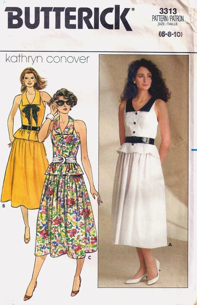 Butterick 3313 A | Vintage Sewing Patterns | Fandom