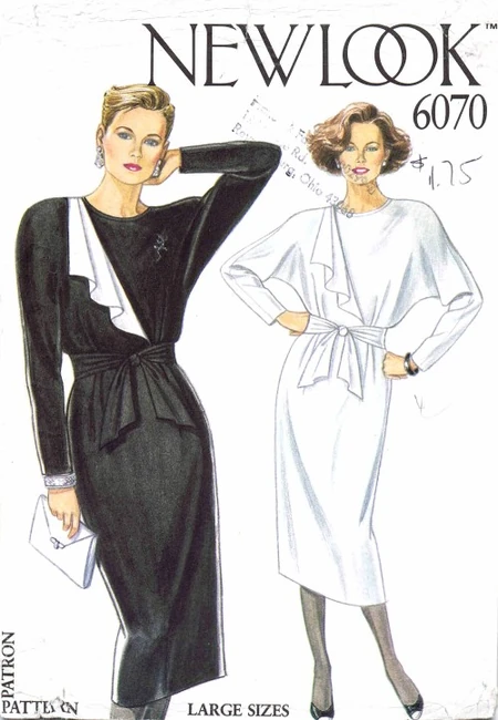 New Look 6070 | Vintage Sewing Patterns | Fandom