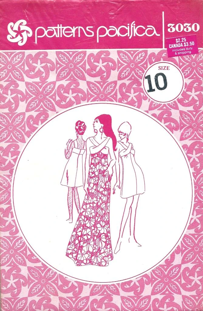 Patterns Pacifica 3030 | Vintage Sewing Patterns | Fandom