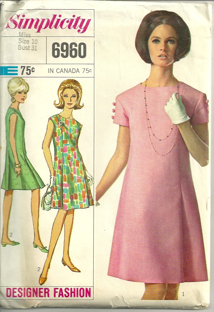 Simplicity 6960 | Vintage Sewing Patterns | Fandom