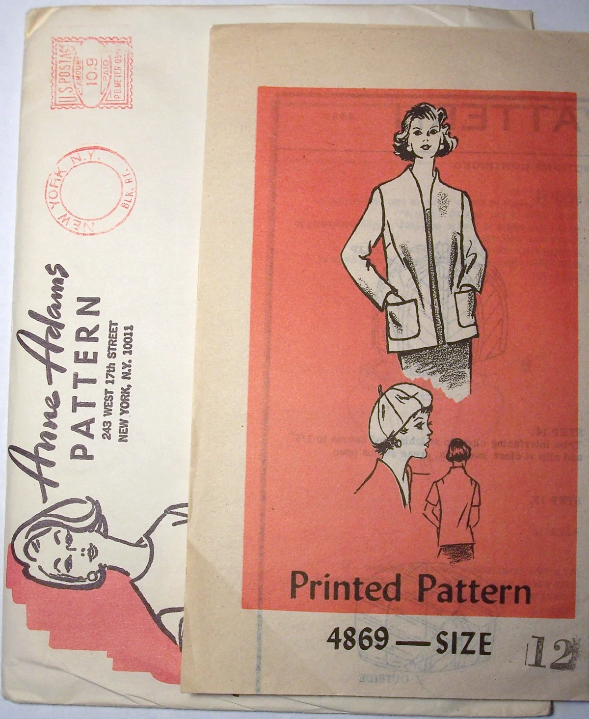 Anne Adams 4869 | Vintage Sewing Patterns | Fandom
