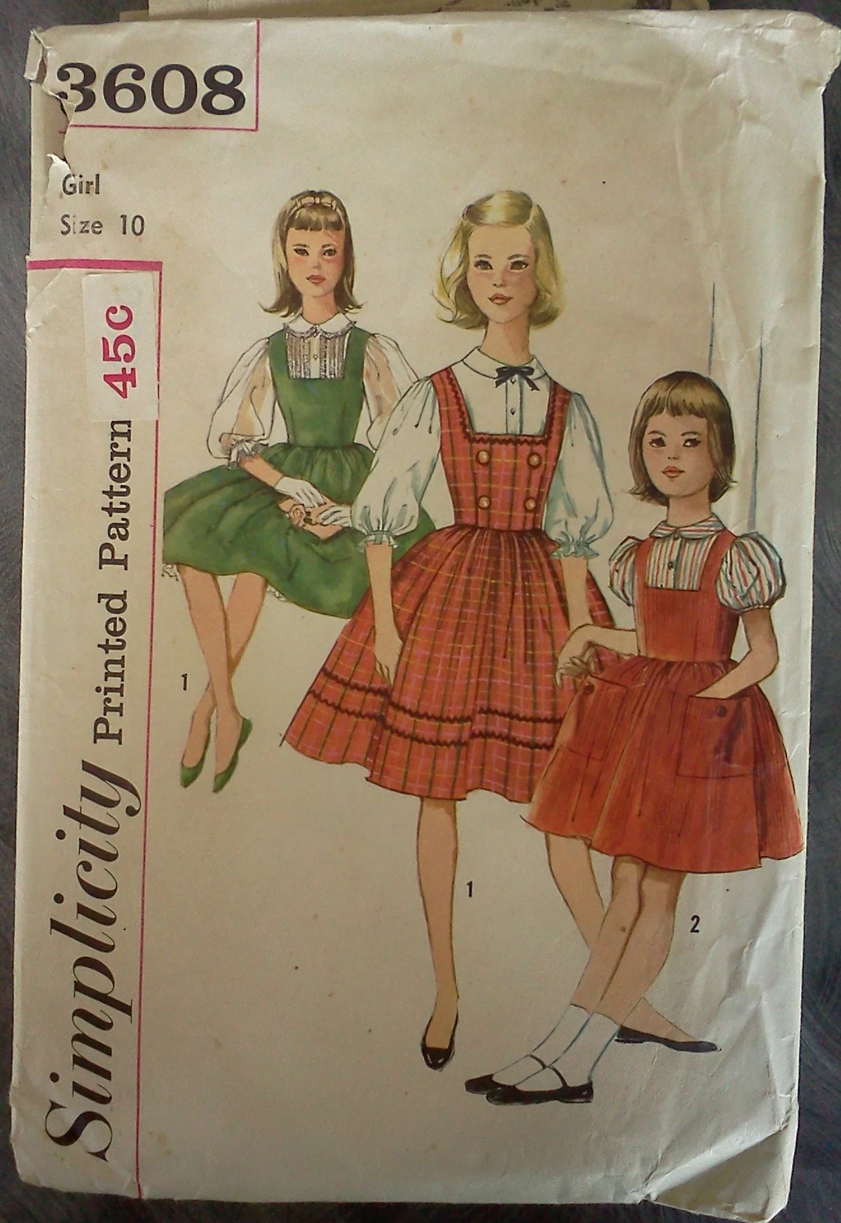 Simplicity 3608 A | Vintage Sewing Patterns | Fandom