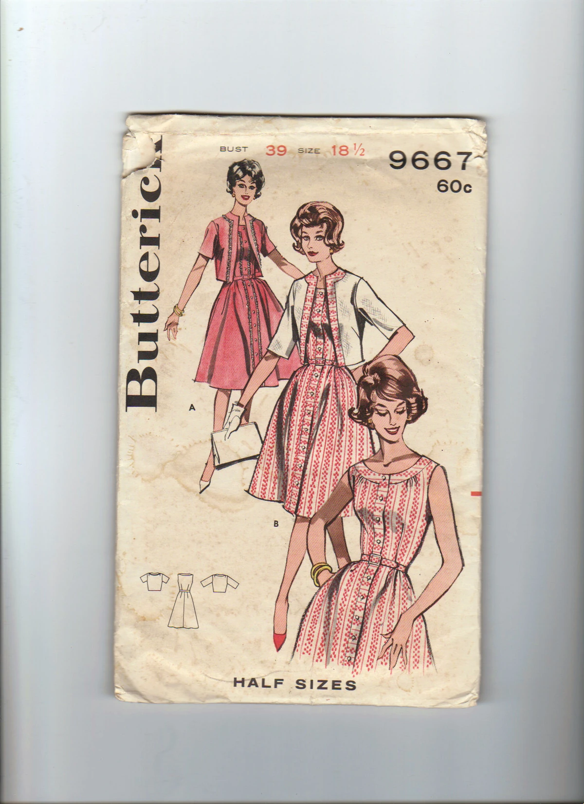 Butterick 9667 | Vintage Sewing Patterns | Fandom