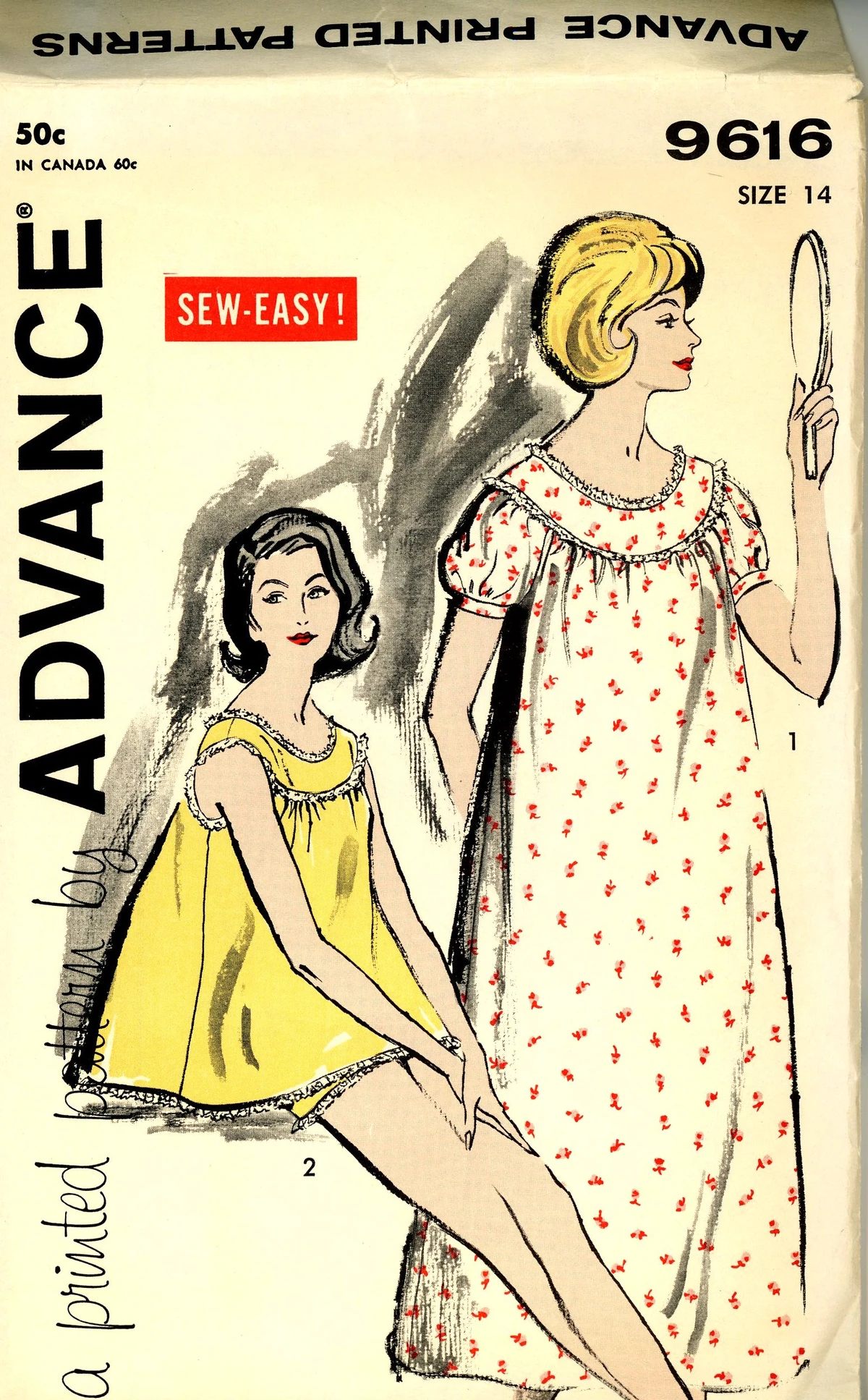 Advance 9616 | Vintage Sewing Patterns | Fandom
