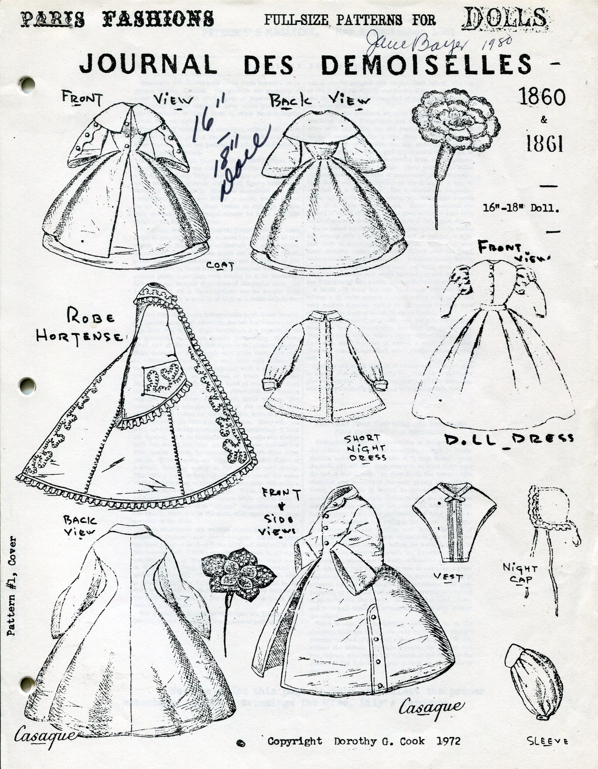 Category:1860s | Vintage Sewing Patterns | Fandom