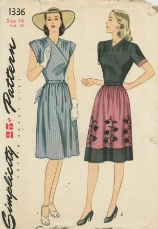 Simplicity 1336 B | Vintage Sewing Patterns | Fandom