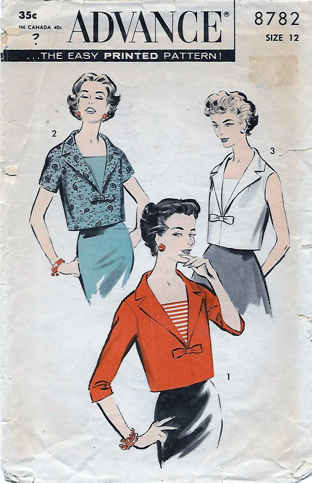 Advance 8782 | Vintage Sewing Patterns | Fandom