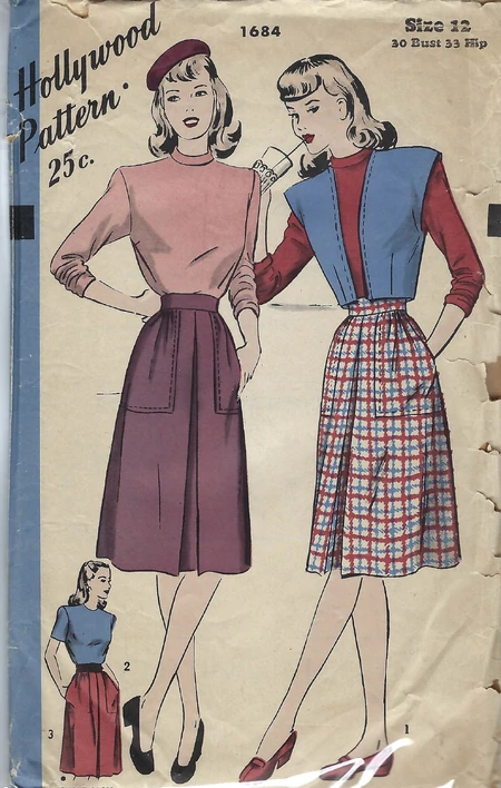Hollywood 1684 A | Vintage Sewing Patterns | Fandom