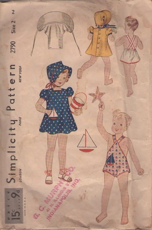 Simplicity 2790 | Vintage Sewing Patterns | Fandom