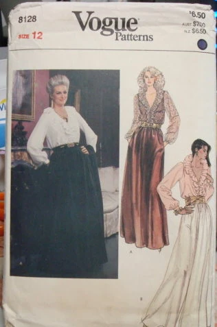 Vogue 8128 | Vintage Sewing Patterns | Fandom