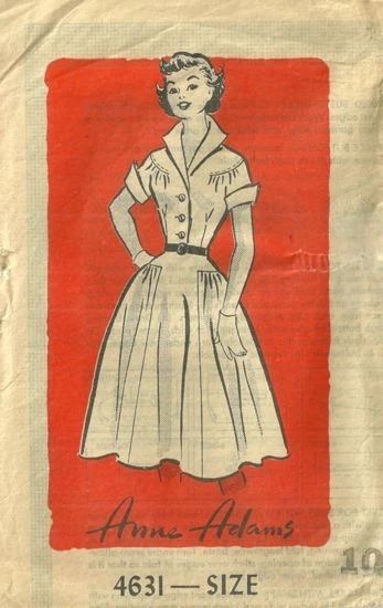 Anne Adams 4631 B | Vintage Sewing Patterns | Fandom