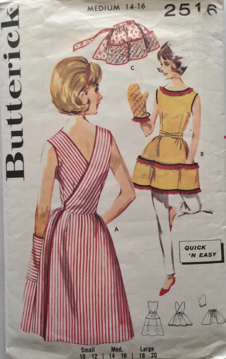 Butterick 2516 | Vintage Sewing Patterns | Fandom