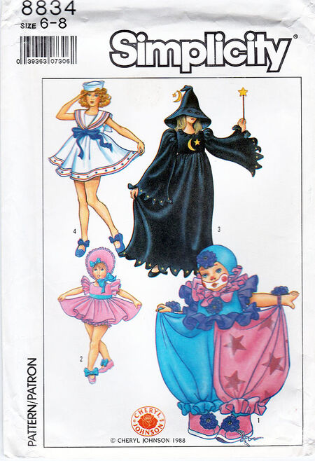 Simplicity 8834 A | Vintage Sewing Patterns | Fandom