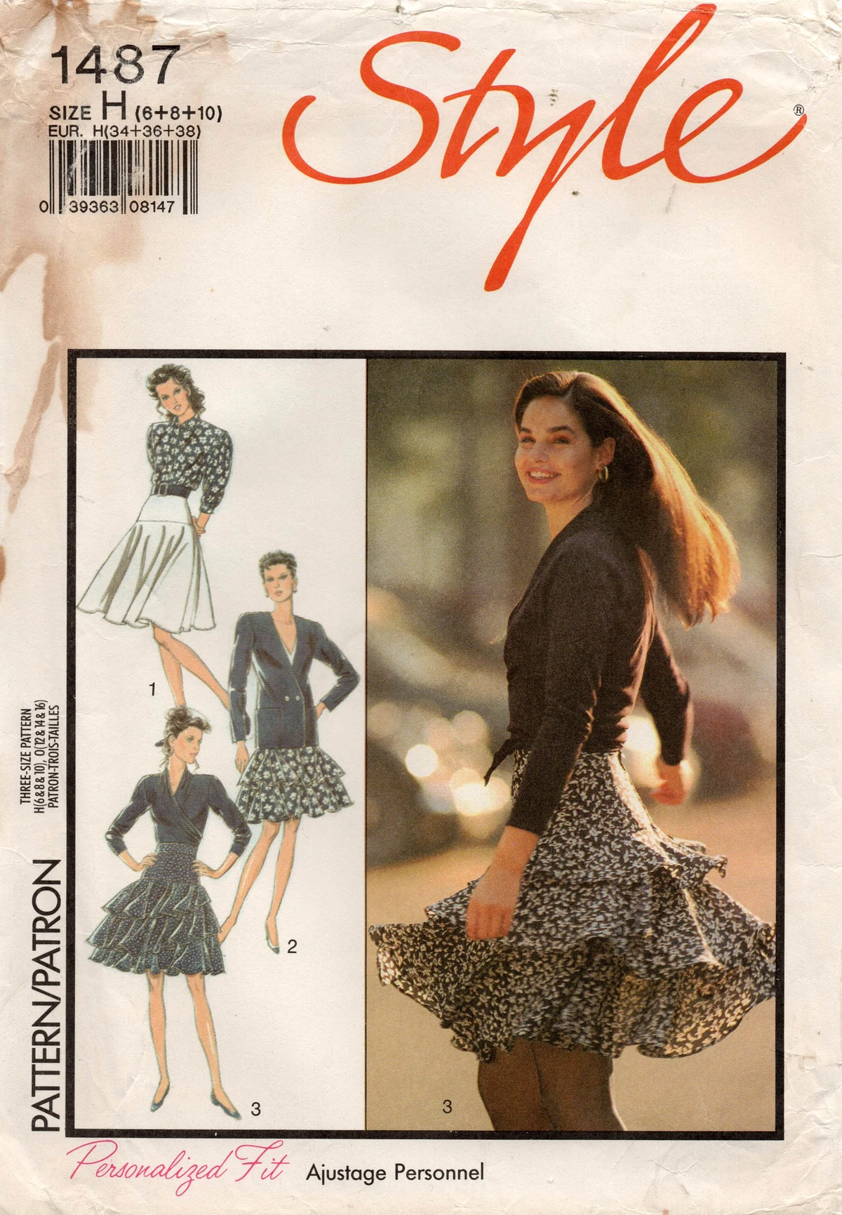 Style 1487 | Vintage Sewing Patterns | Fandom