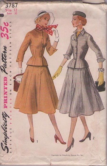 Simplicity 3787 | Vintage Sewing Patterns | Fandom