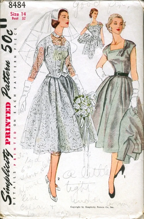 Simplicity 8484 | Vintage Sewing Patterns | Fandom