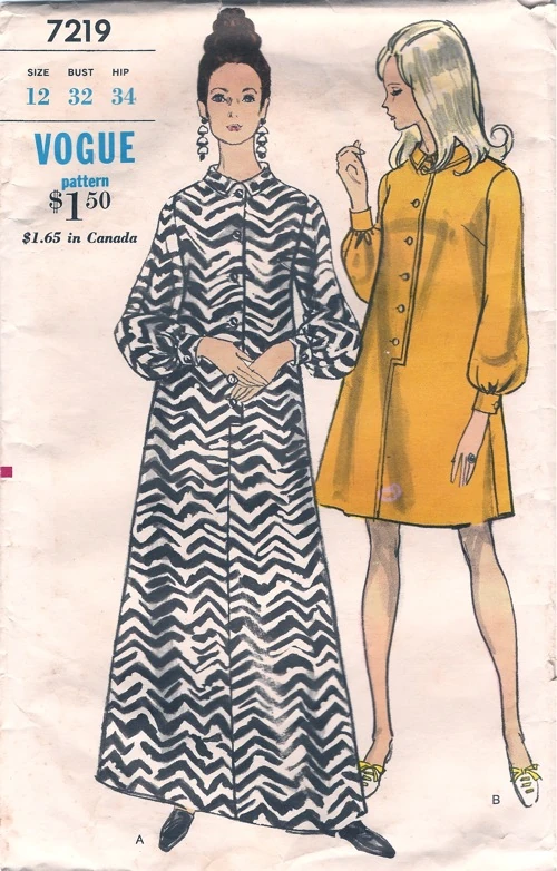 Vogue 7219 | Vintage Sewing Patterns | Fandom
