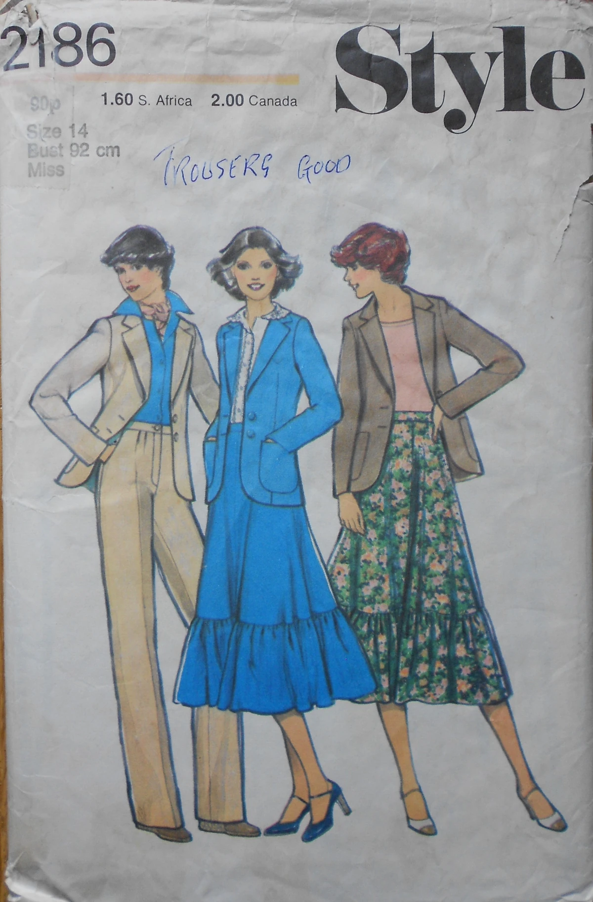 Style 2186 | Vintage Sewing Patterns | Fandom