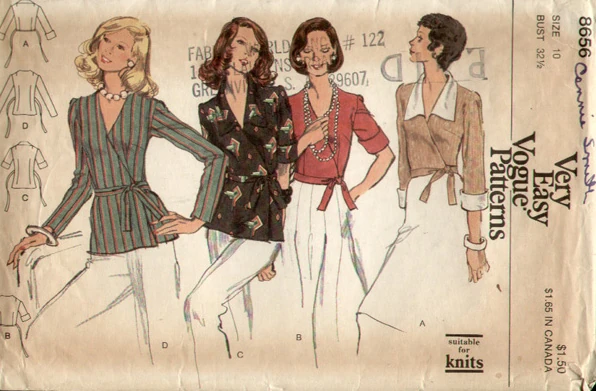Vogue 8656 | Vintage Sewing Patterns | Fandom