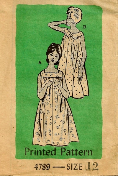 Anne Adams 4789 B | Vintage Sewing Patterns | Fandom
