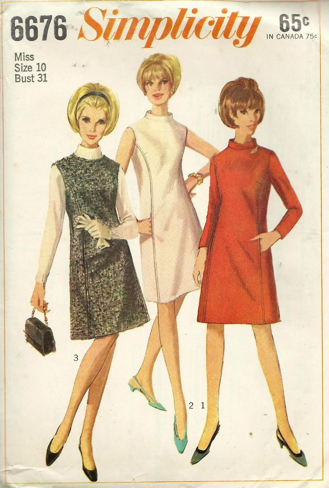 Simplicity 6676 B | Vintage Sewing Patterns | Fandom