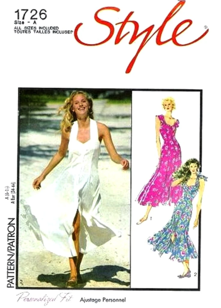 Style 1726 | Vintage Sewing Patterns | Fandom