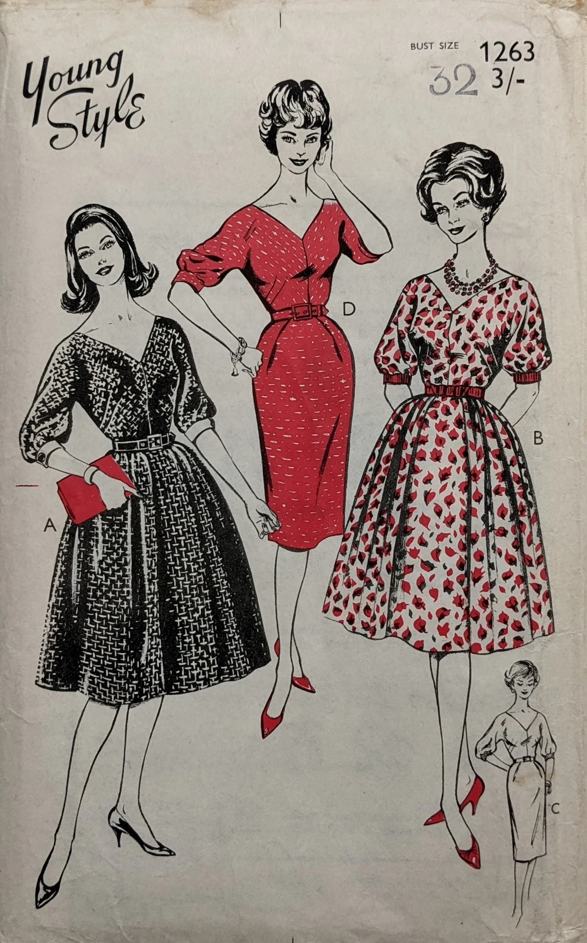 Style 1263 A | Vintage Sewing Patterns | Fandom