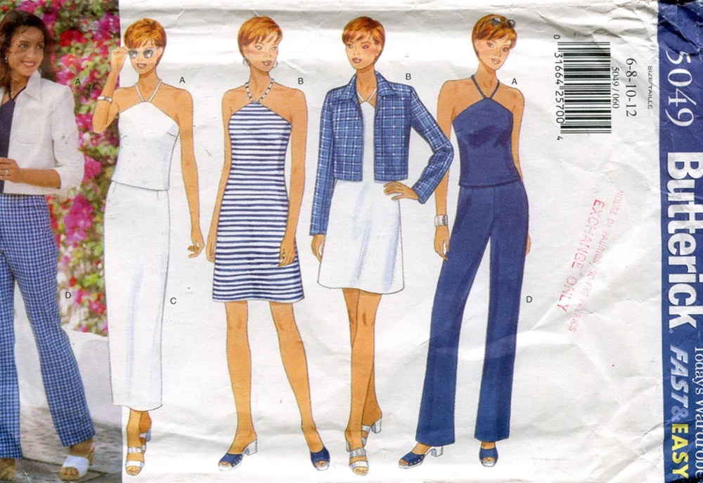 Butterick 5049 B | Vintage Sewing Patterns | Fandom