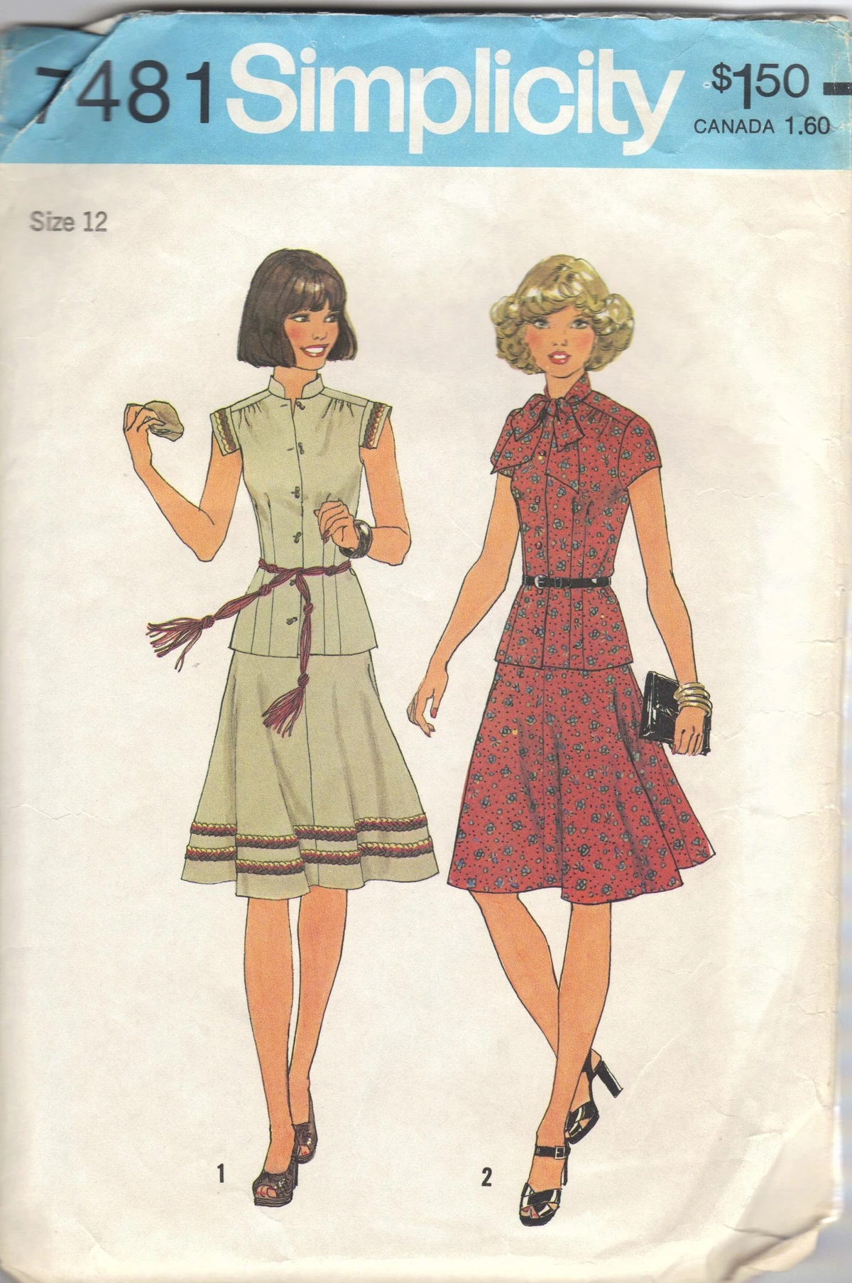Simplicity 7481 | Vintage Sewing Patterns | Fandom