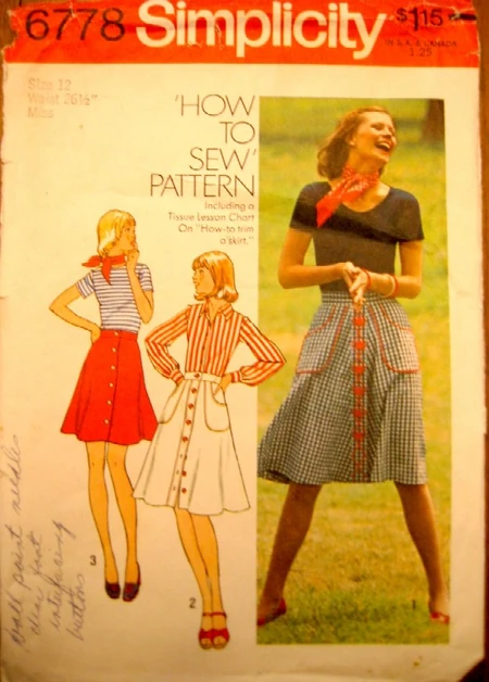 Simplicity 6778 | Vintage Sewing Patterns | Fandom