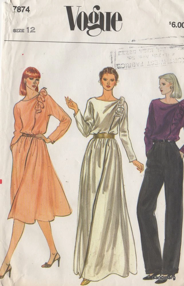 Vogue 7874 A | Vintage Sewing Patterns | Fandom