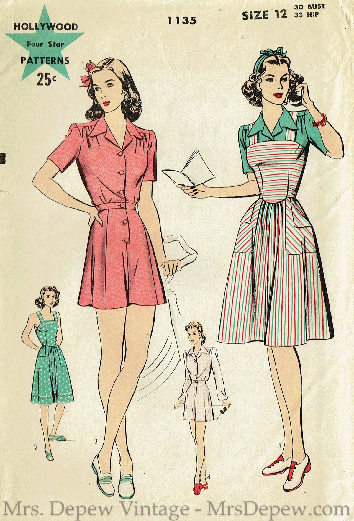 Hollywood 1135 | Vintage Sewing Patterns | Fandom