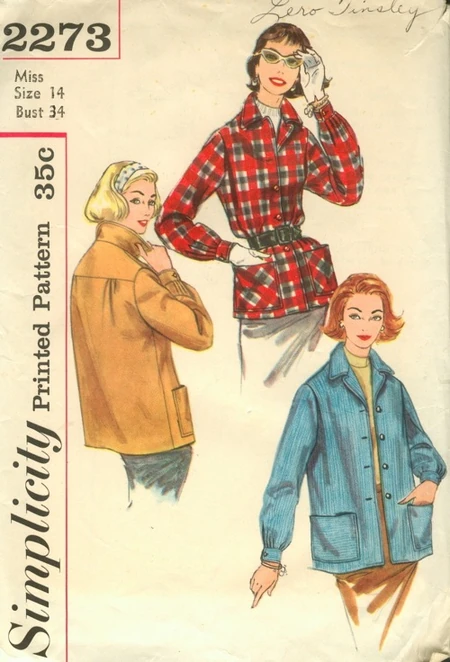 Simplicity 2273 | Vintage Sewing Patterns | Fandom
