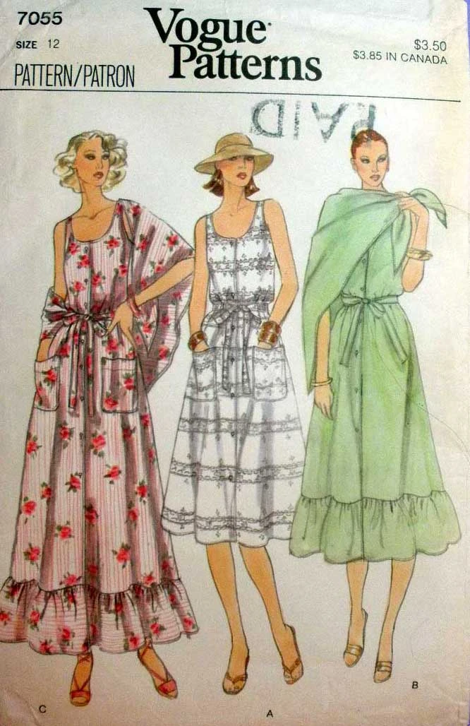 Vogue 7055 A | Vintage Sewing Patterns | Fandom