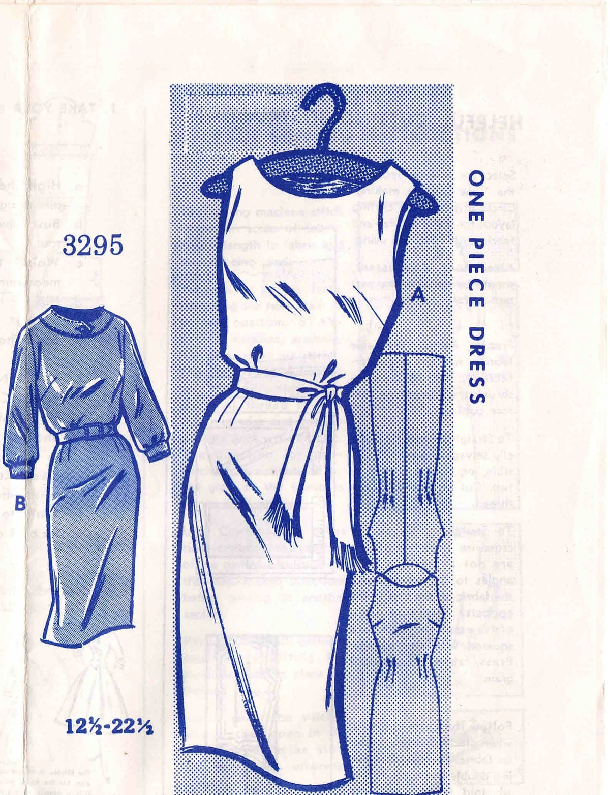 Mail Order 3295 | Vintage Sewing Patterns | Fandom