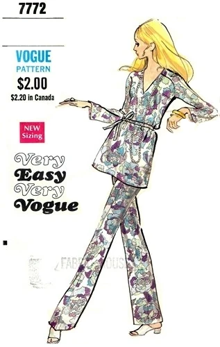 Vogue 7772 | Vintage Sewing Patterns | Fandom