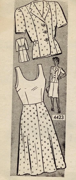 Anne Adams 4423 | Vintage Sewing Patterns | Fandom