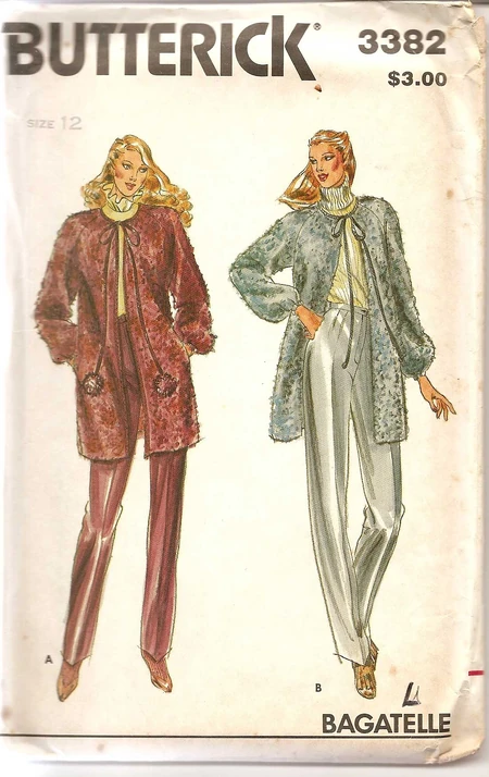Butterick 3382 | Vintage Sewing Patterns | Fandom